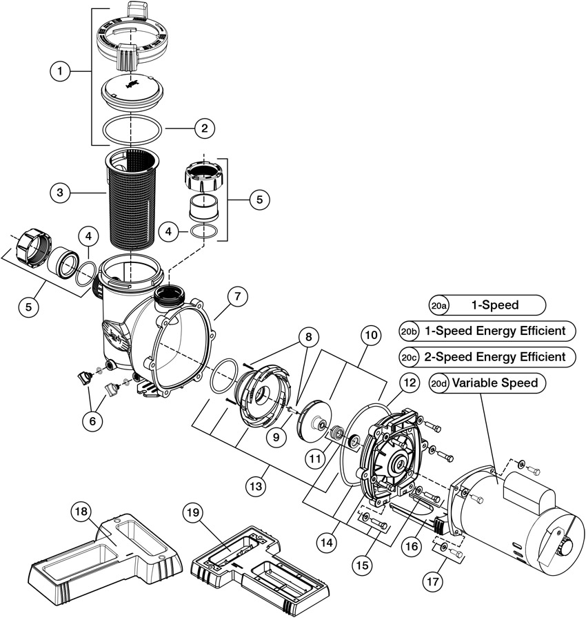 Zodiac Jabdy FloPro FHPF & FHPM Series Pumps